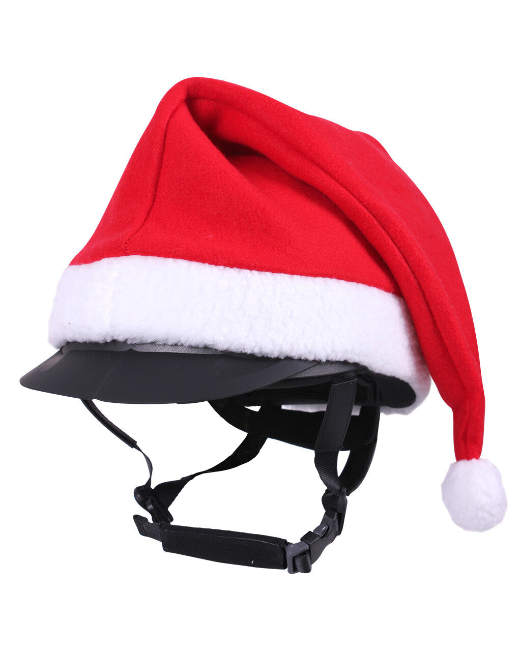 QHP Christmas Helmet Cover-Santa